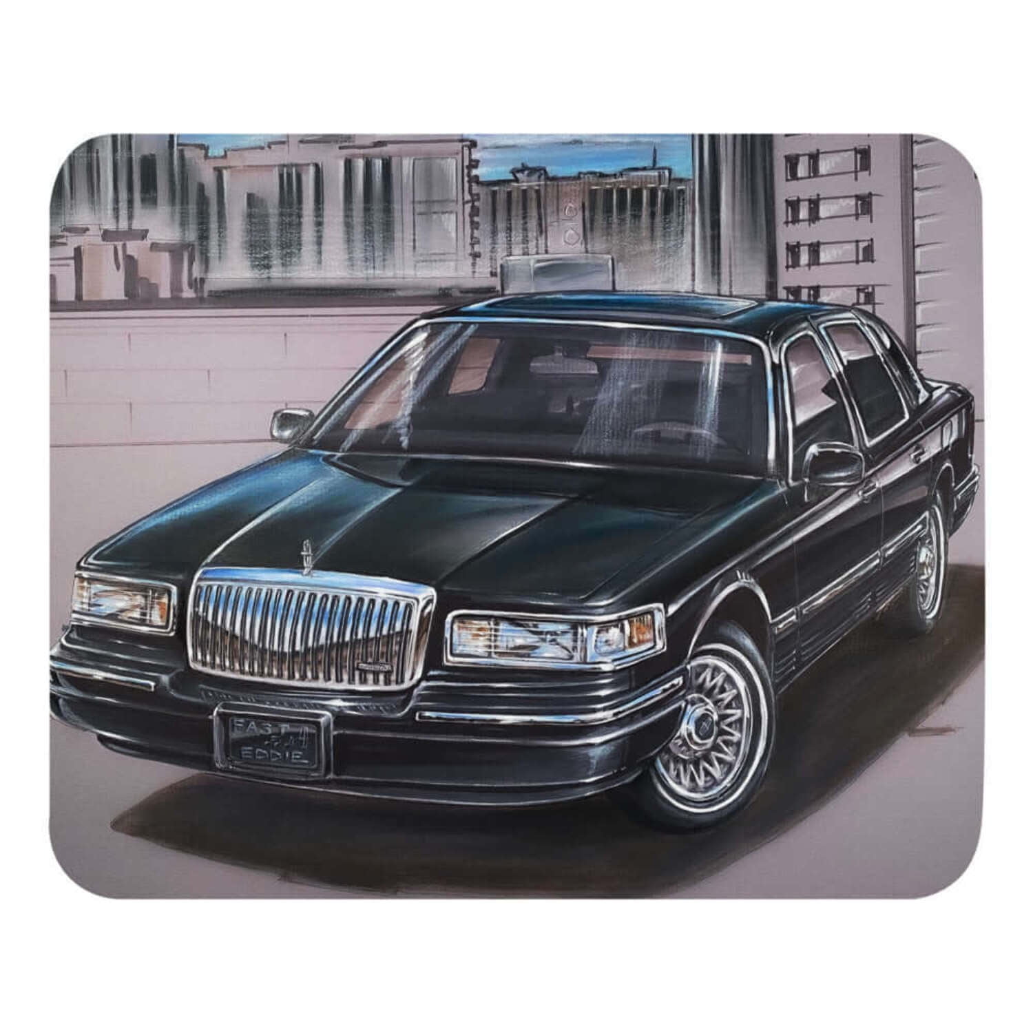 MSP Town Car- MaddK Studio - Mouse pad - Walmart.com