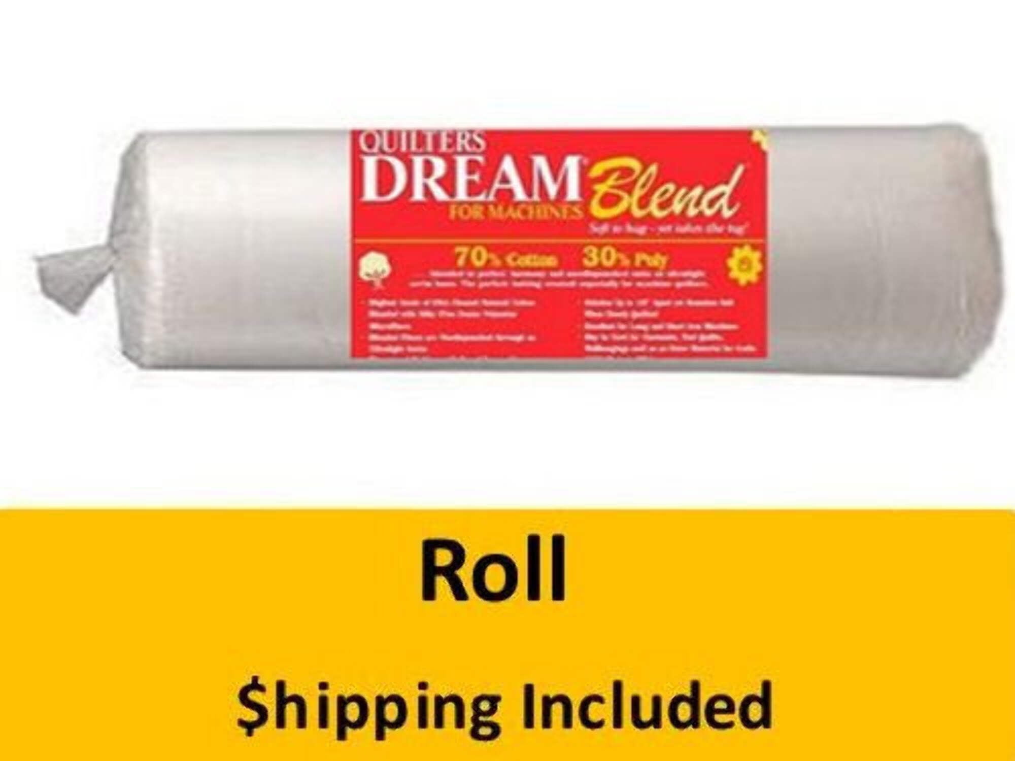 MSR Dream Blend for Machines Batting (Roll, 60 in x 30 yds) shipping ...