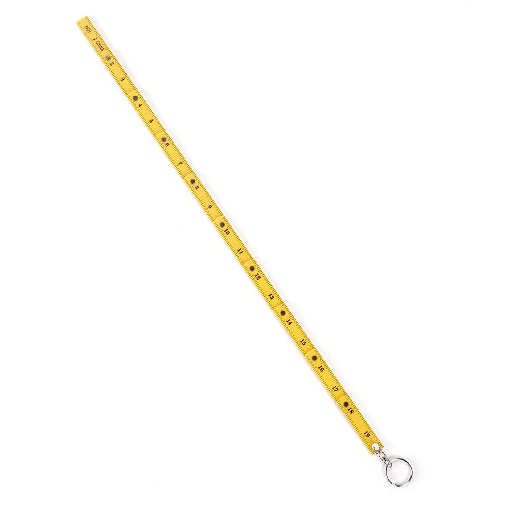 MSR Imports Mini Keychain Ruler - Fold Up Portable Measure Tool - Set ...