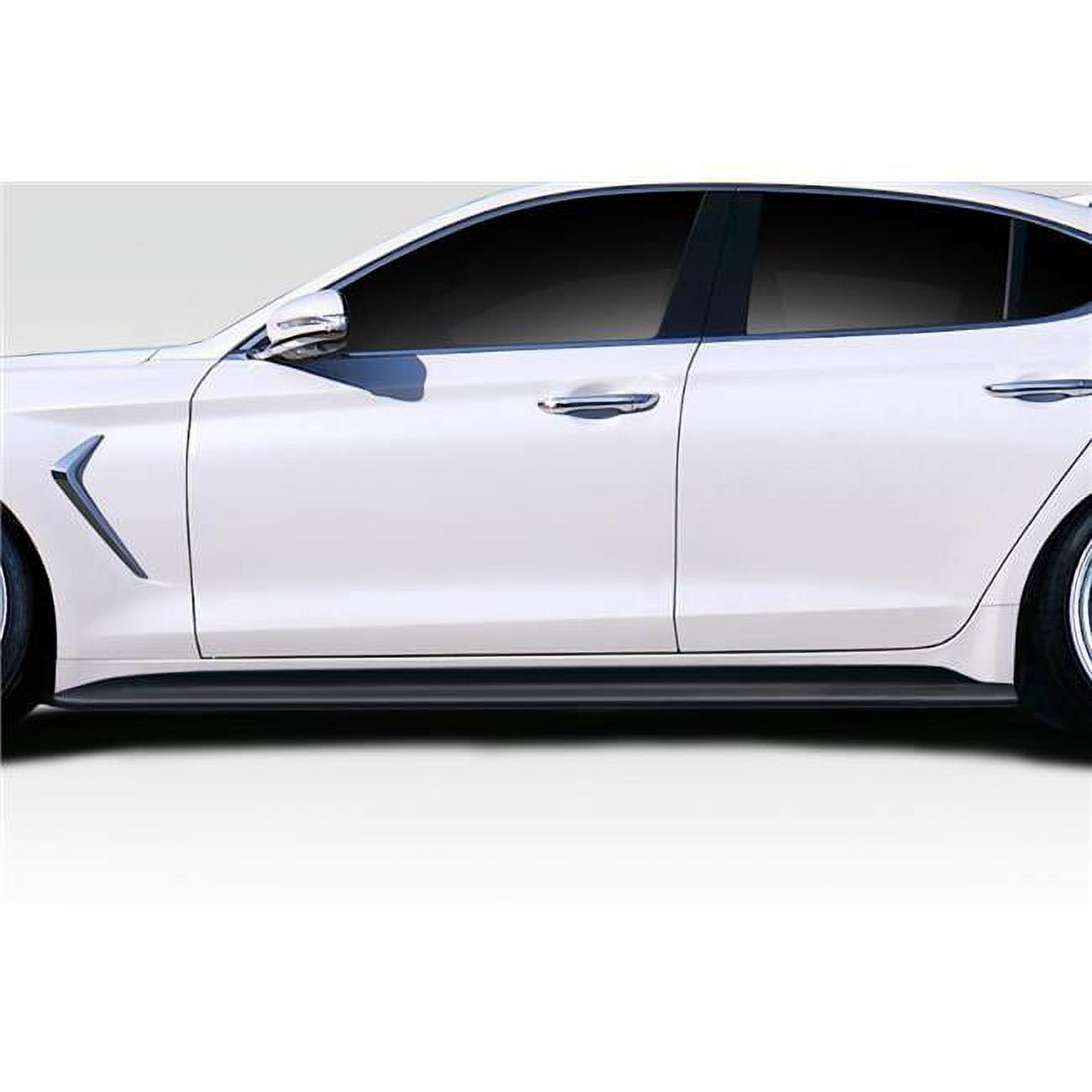 MSR Side Skirts Rocker Panels Car Body Kit for 2019-2020 Genesis G70 ...