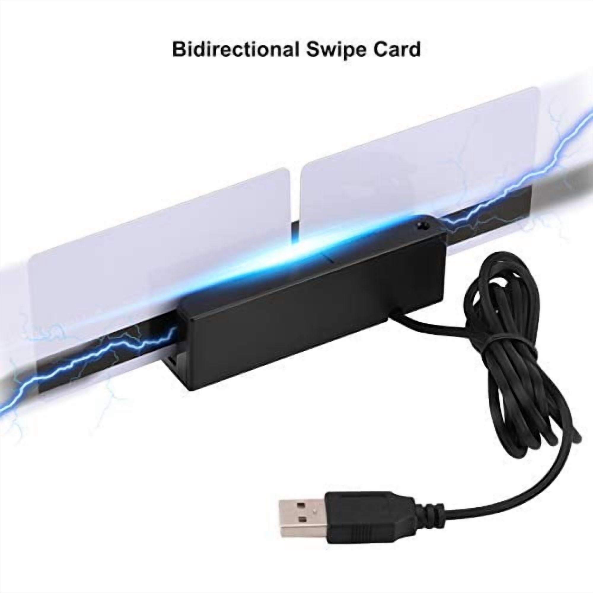 MSR90 USB Swipe Magnetic Credit Card Reader, Payment Smart Card Reader ...
