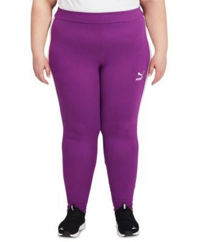 MSRP $40 Puma Plus Size Leggings Purple Size 1X - Walmart.com