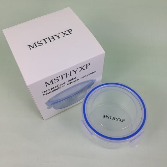 MSTHYXP Household or kitchen containers, Clear Plastic Storage ...