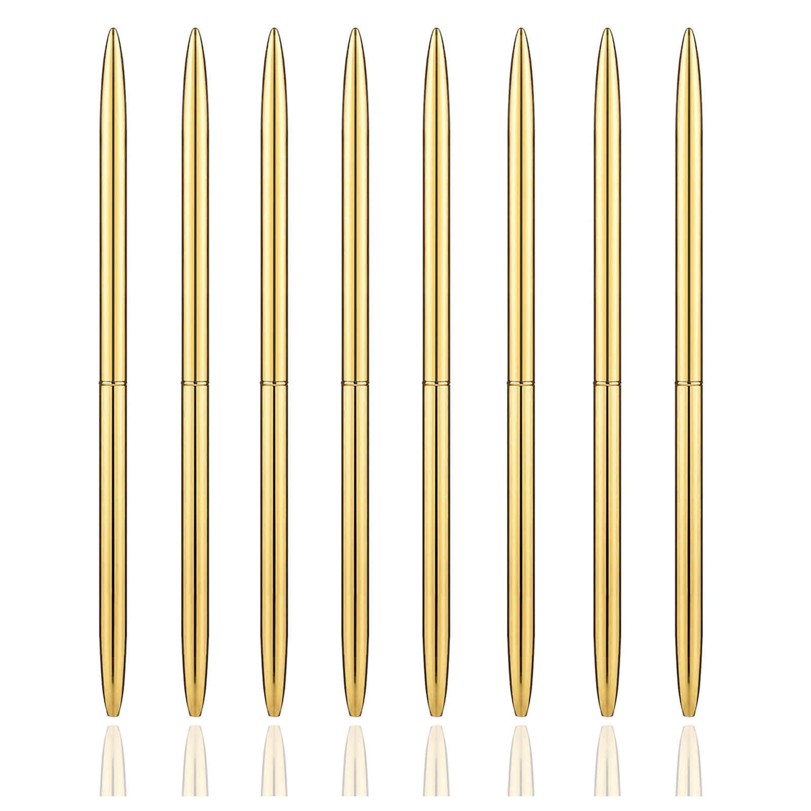 MSTOKIN Metallic Gold Pens Cool Fancy Pens for Women & Men Journling ...