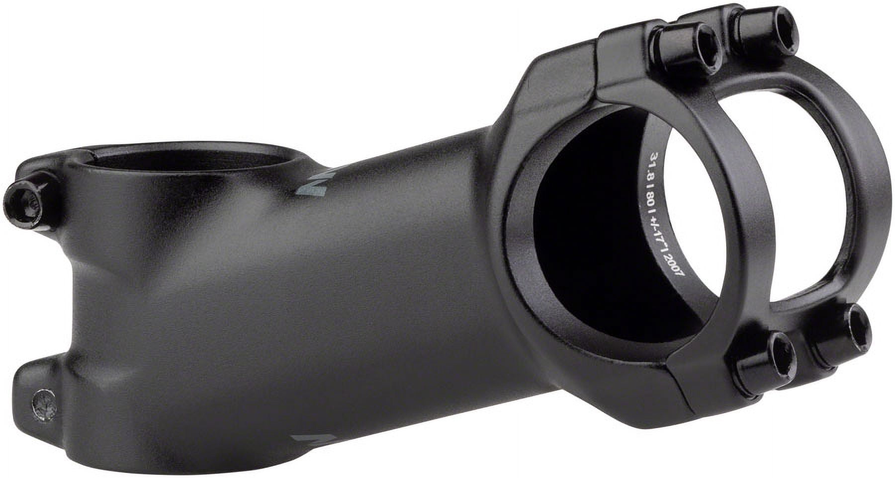 MSW 17 Stem Length 80mm Clamp 31.8mm +/-17 Steerer 1 1/8 in Black ...