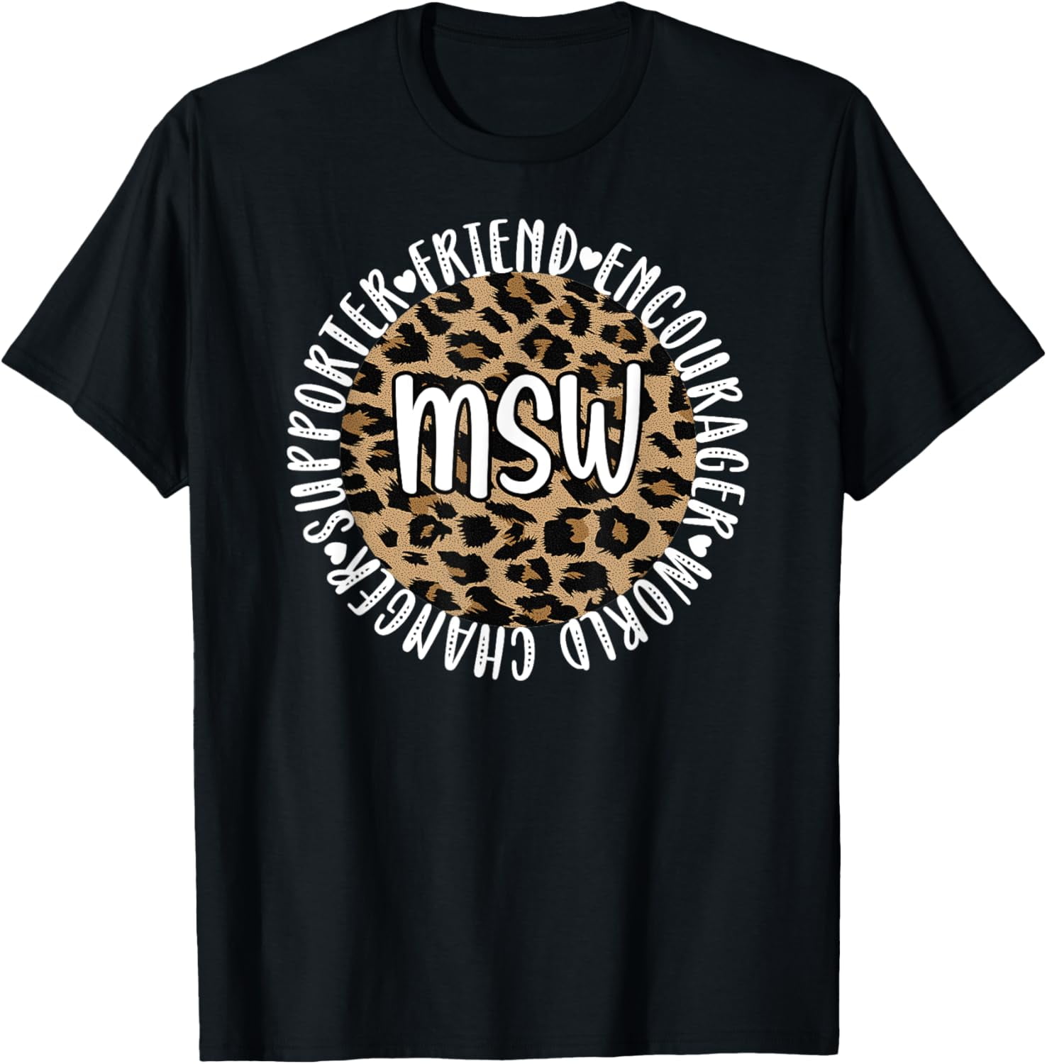 MSW Appreciation Social Worker Graduation Master's Degree T-Shirt - Walmart.com