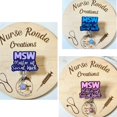 MSW Badge Reel, Social Worker Badge Reel, Social Work, Social Worker ...