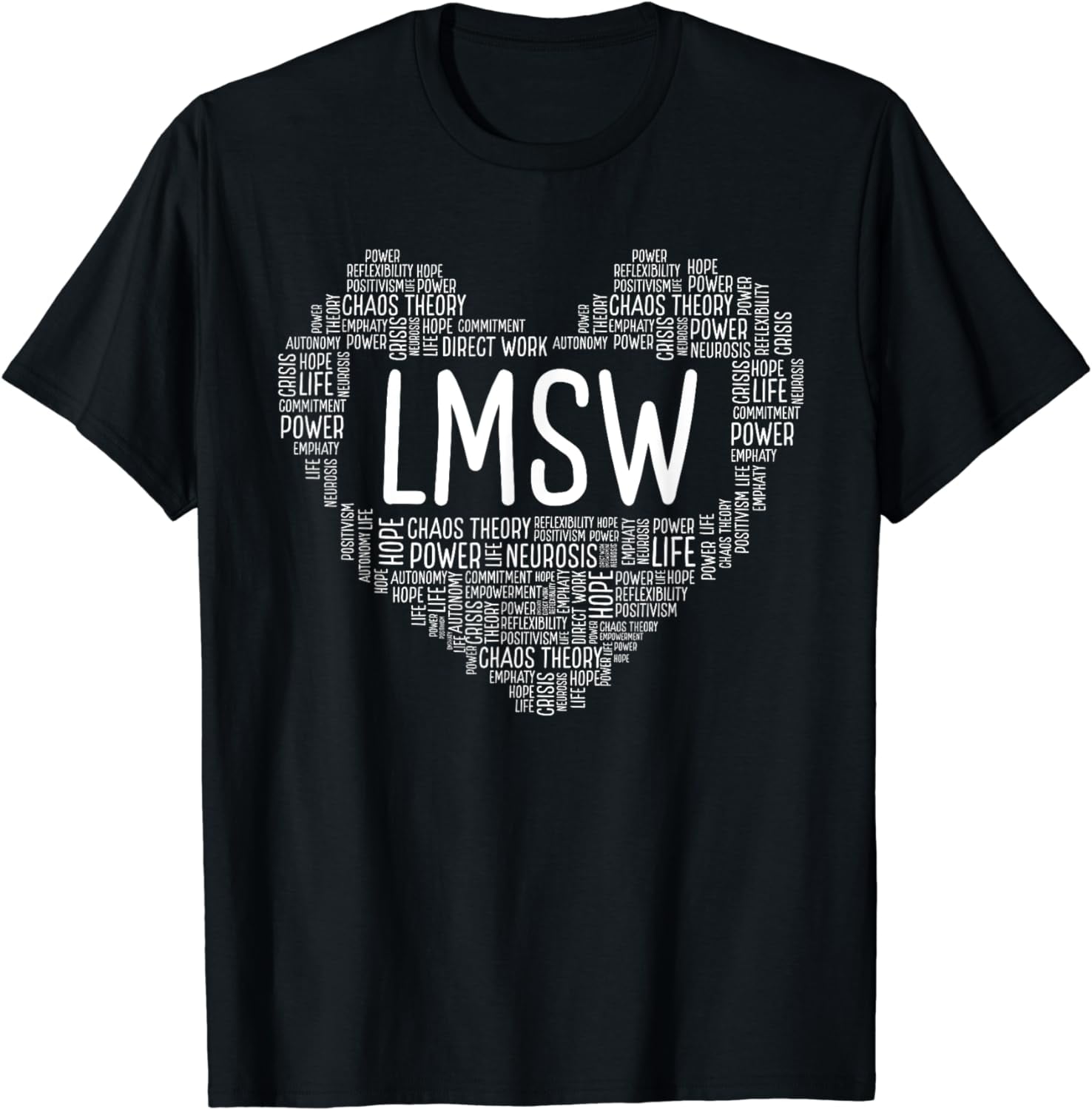 MSW Graduate LMSW Appreciation Master Social Worker T-Shirt - Walmart.com