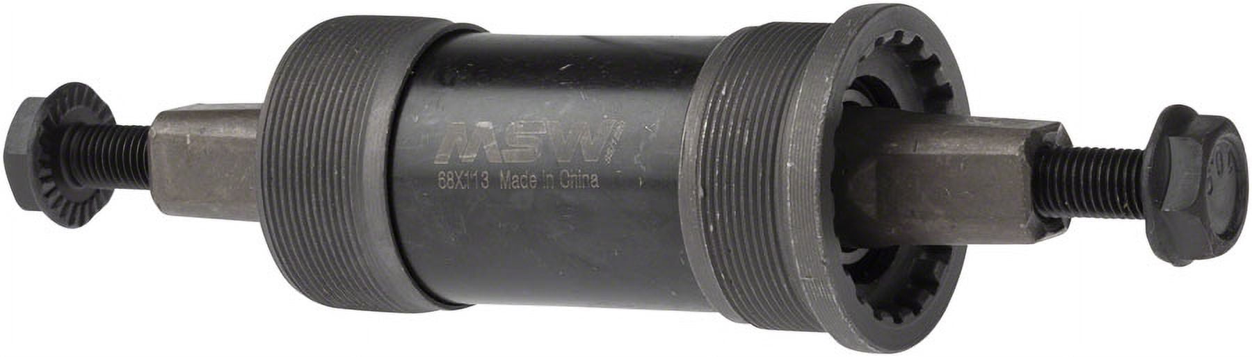 MSW ST100 Square Taper JIS BSA (English) Bottom Bracket 68x113mm ...
