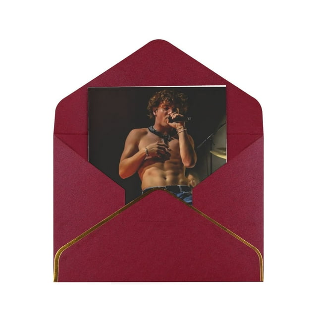 Mszb Funny Benson Boone Greeting Cards Anniversary Thank You Cards