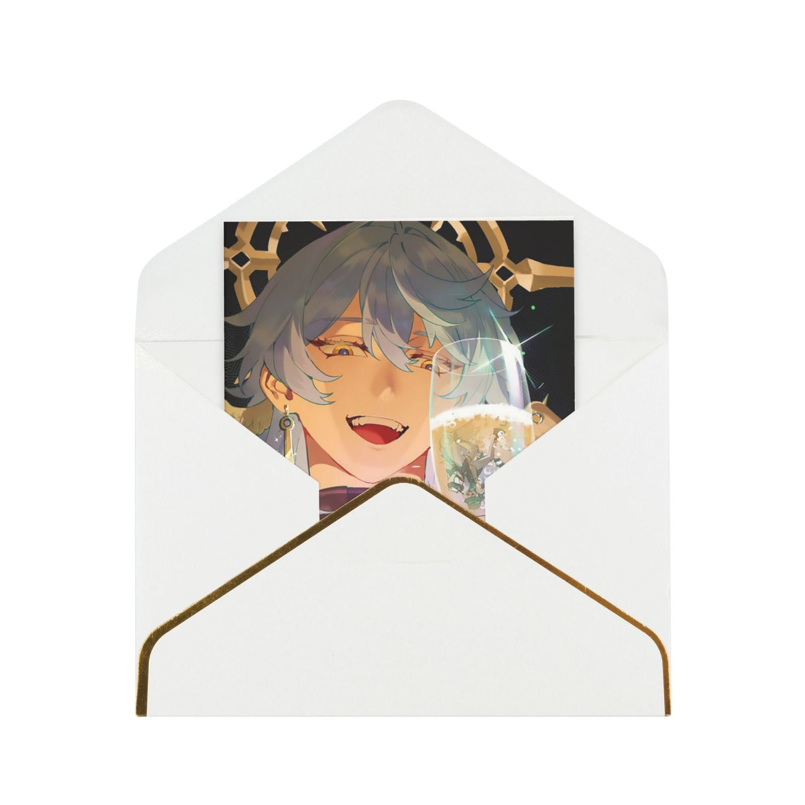 MSZB Funny Honkai Star Rail Greeting Cards, Anniversary Thank You Cards ...