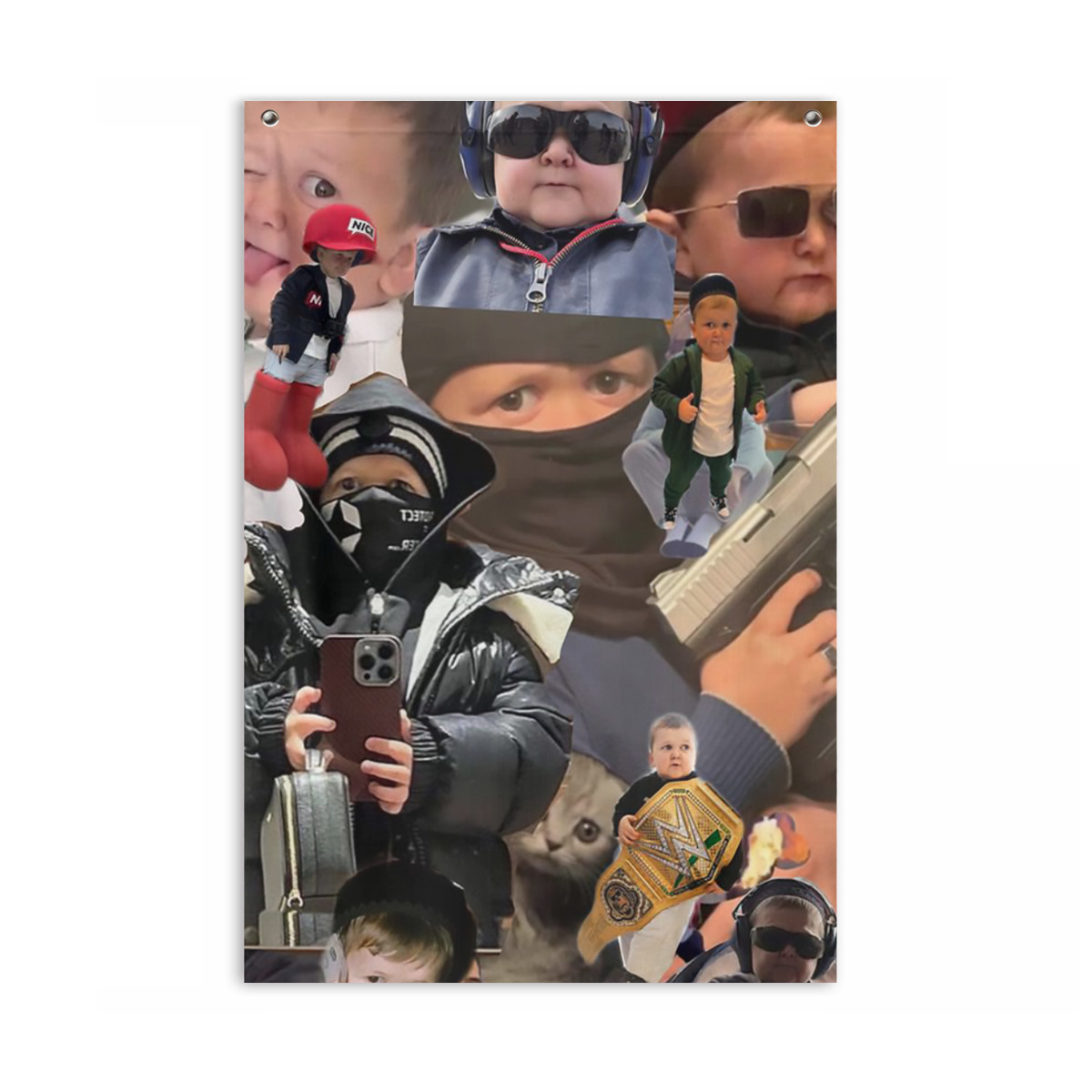 MSZB Hasbulla Magomedov Flag Outdoor Garden Flag Double Sided Banner ...