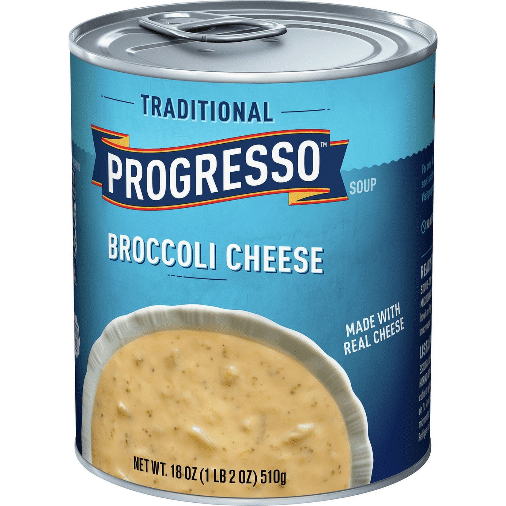 MSavvySoup's Traditional, Broccoli Cheese Canned Soup, Gluten Free, 18 ...