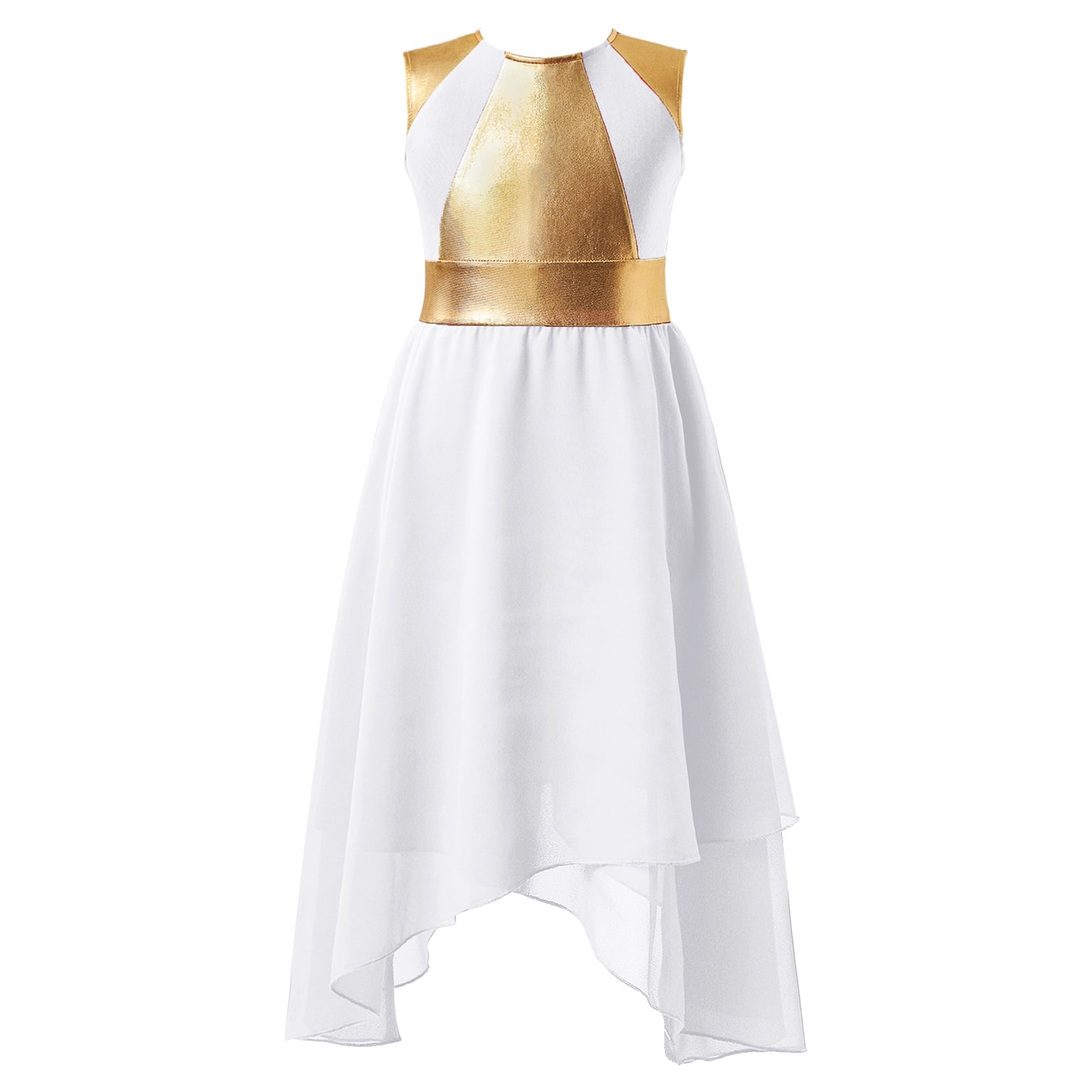 MSemis Girls Liturgical Worship Praise Dance Dress - Walmart.com