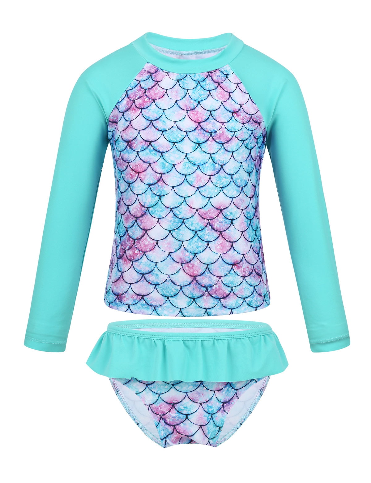 MSemis Rash Guards Swimsuit Sets (Little Girl's) - Walmart.com