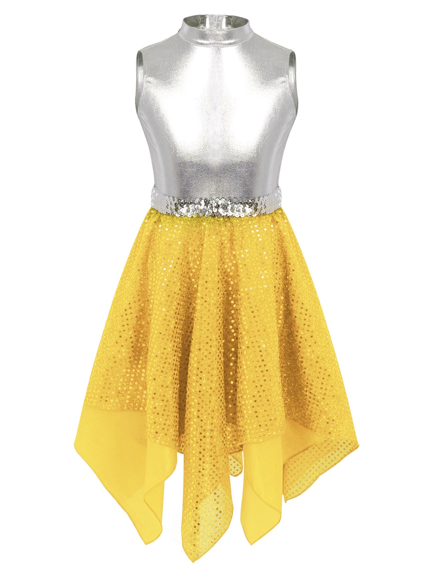 MSemis Girls Sequins Praise Worship Lyrical Dance Costume Liturgical ...