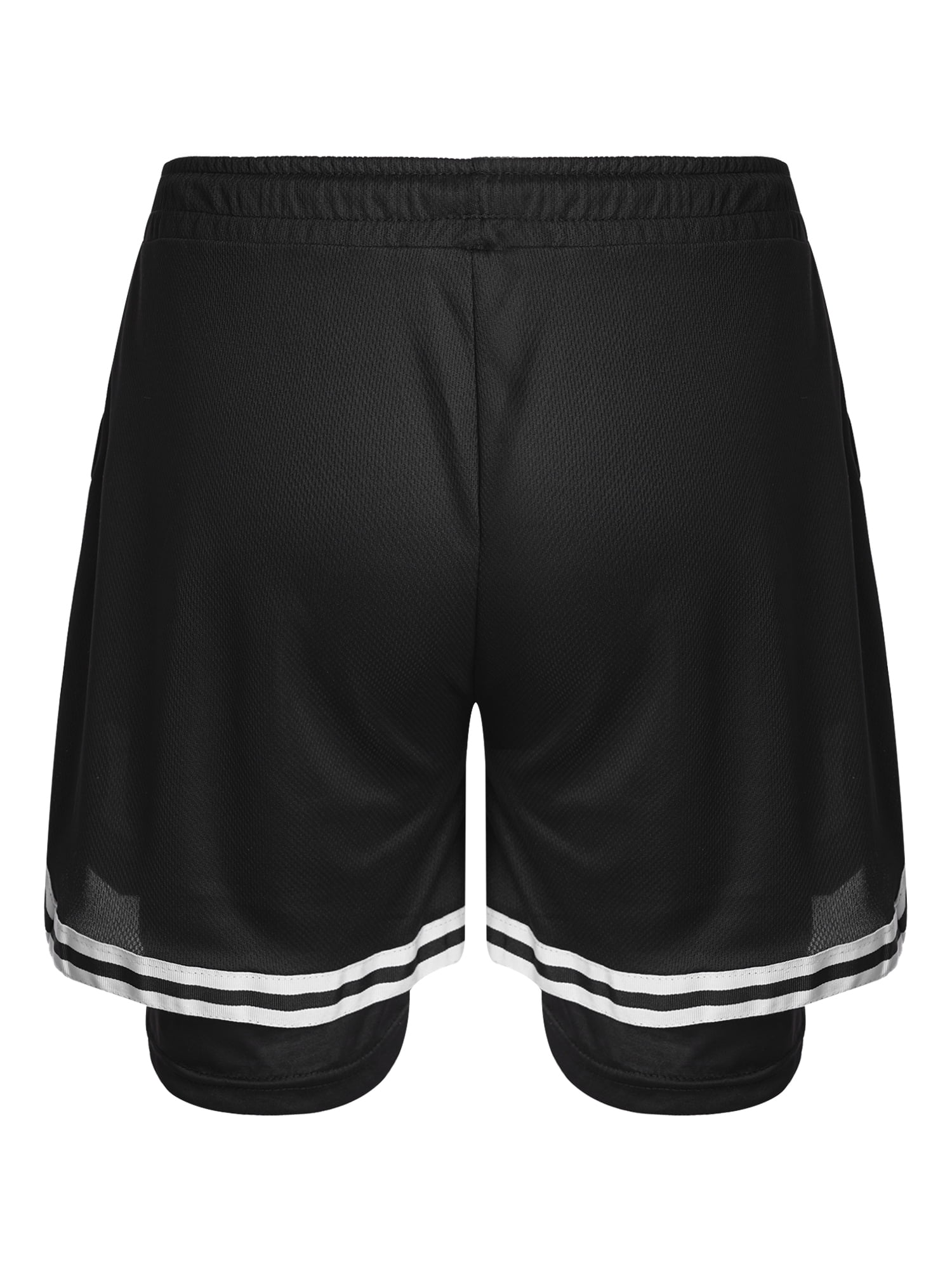 MSemis Kids Boys Sports Shorts Pull-on Workout Boxer Shorts Swim Trunks ...