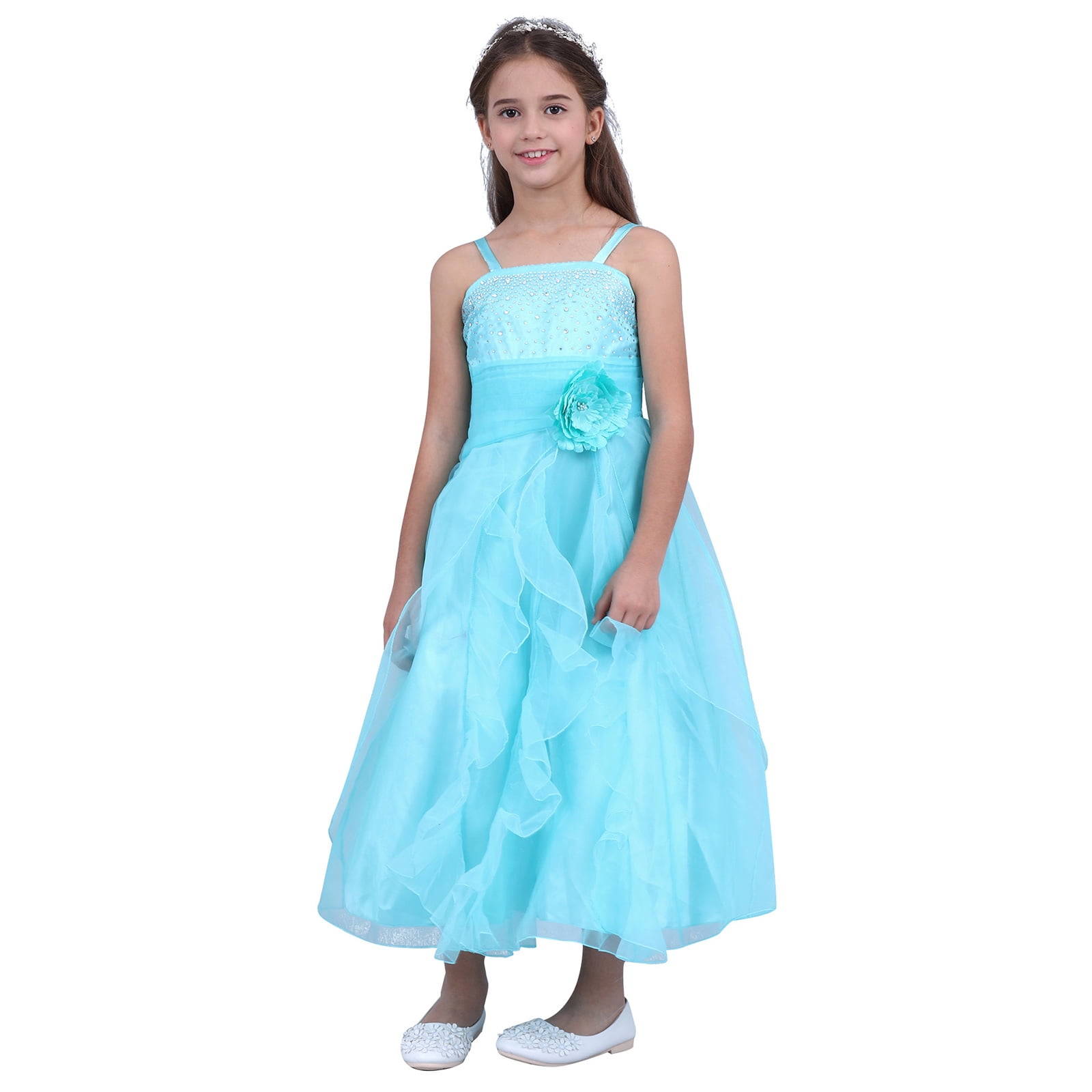 MSemis Kids Bridesmaid Wedding Birthday Party Ball Prom Formal Dress ...