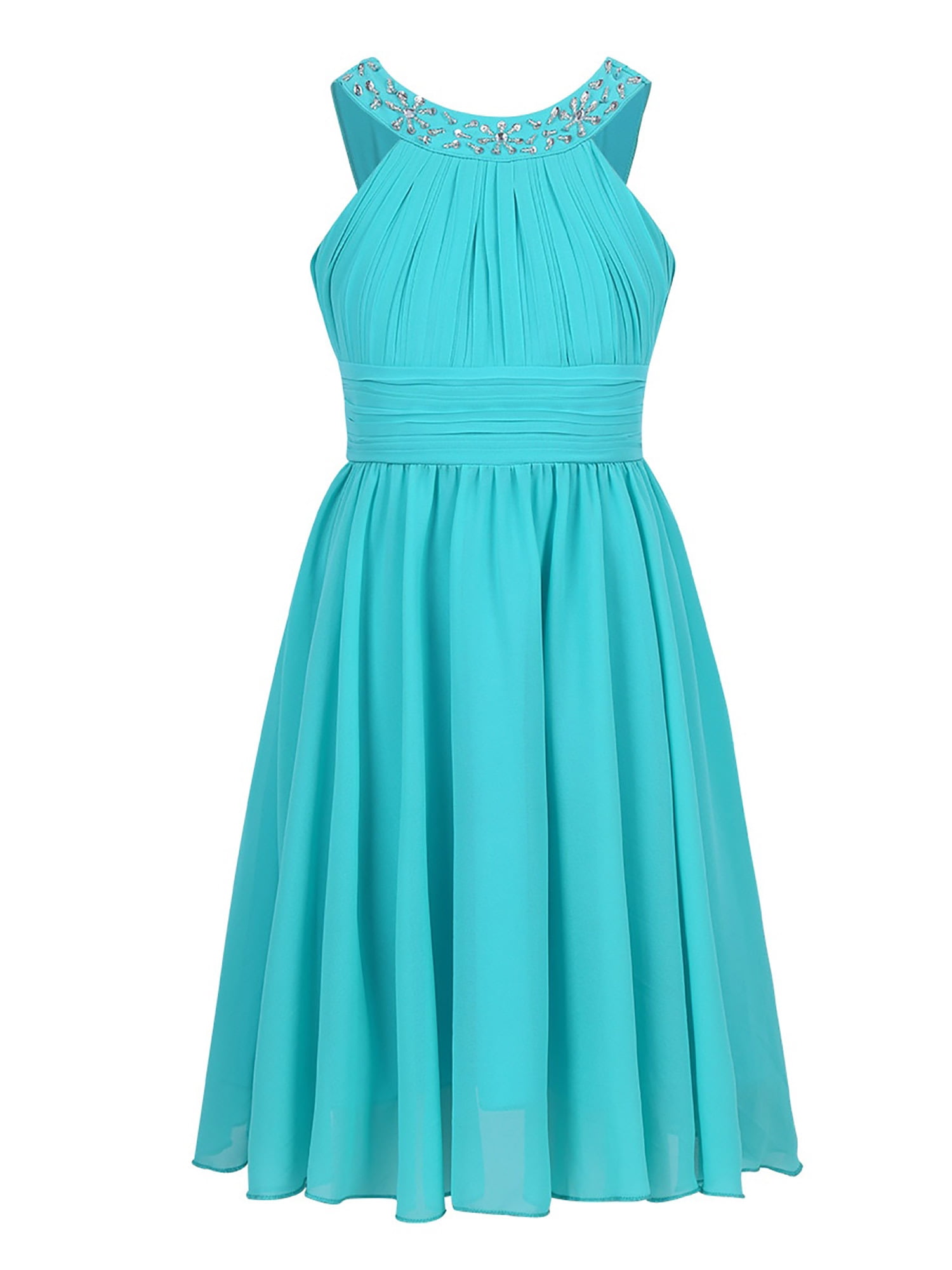 MSemis Kids Chiffon Flower Girls Dress First Communion Bridesmaid ...