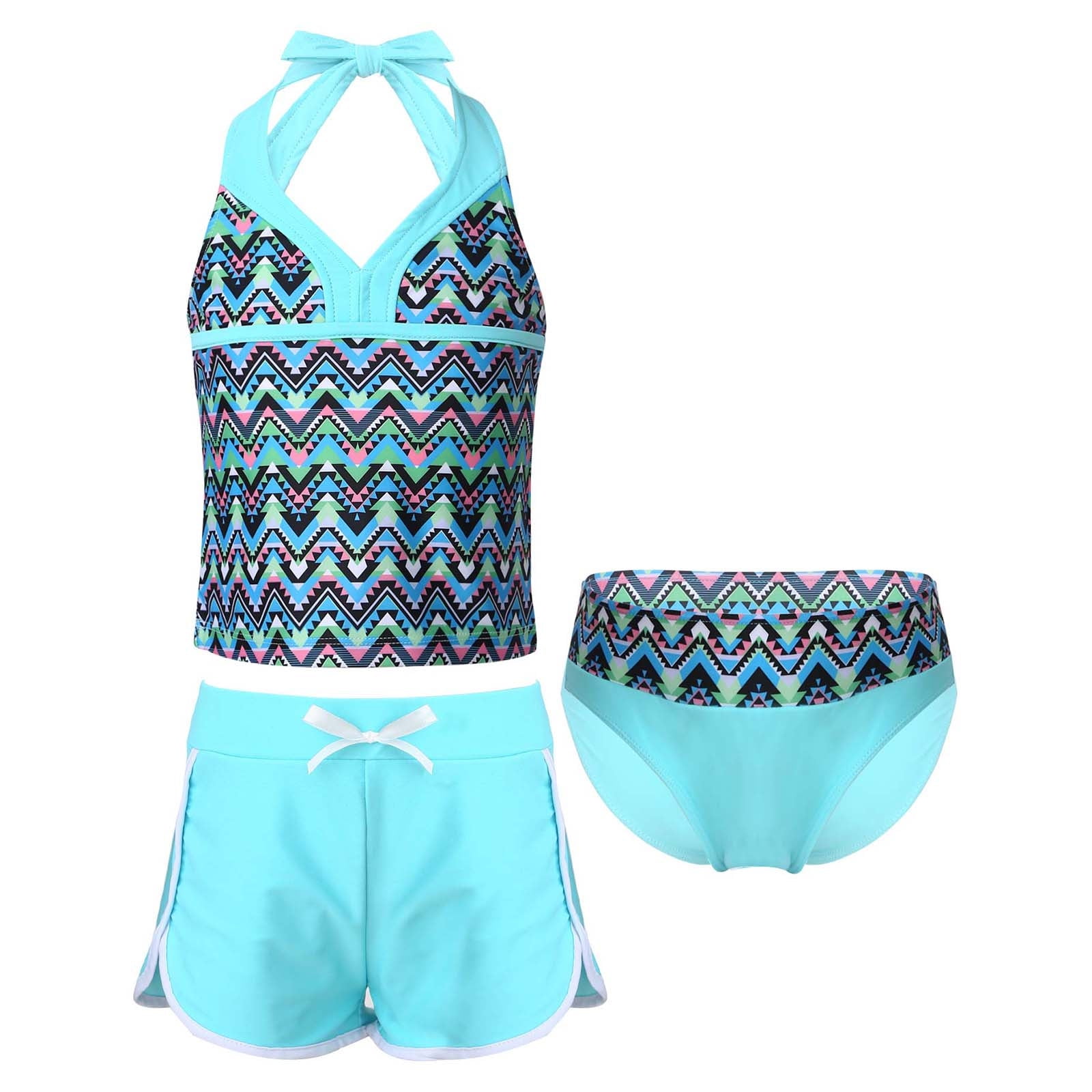 MSemis Kids Girls Fashion Printed Tankini Suit - Walmart.com