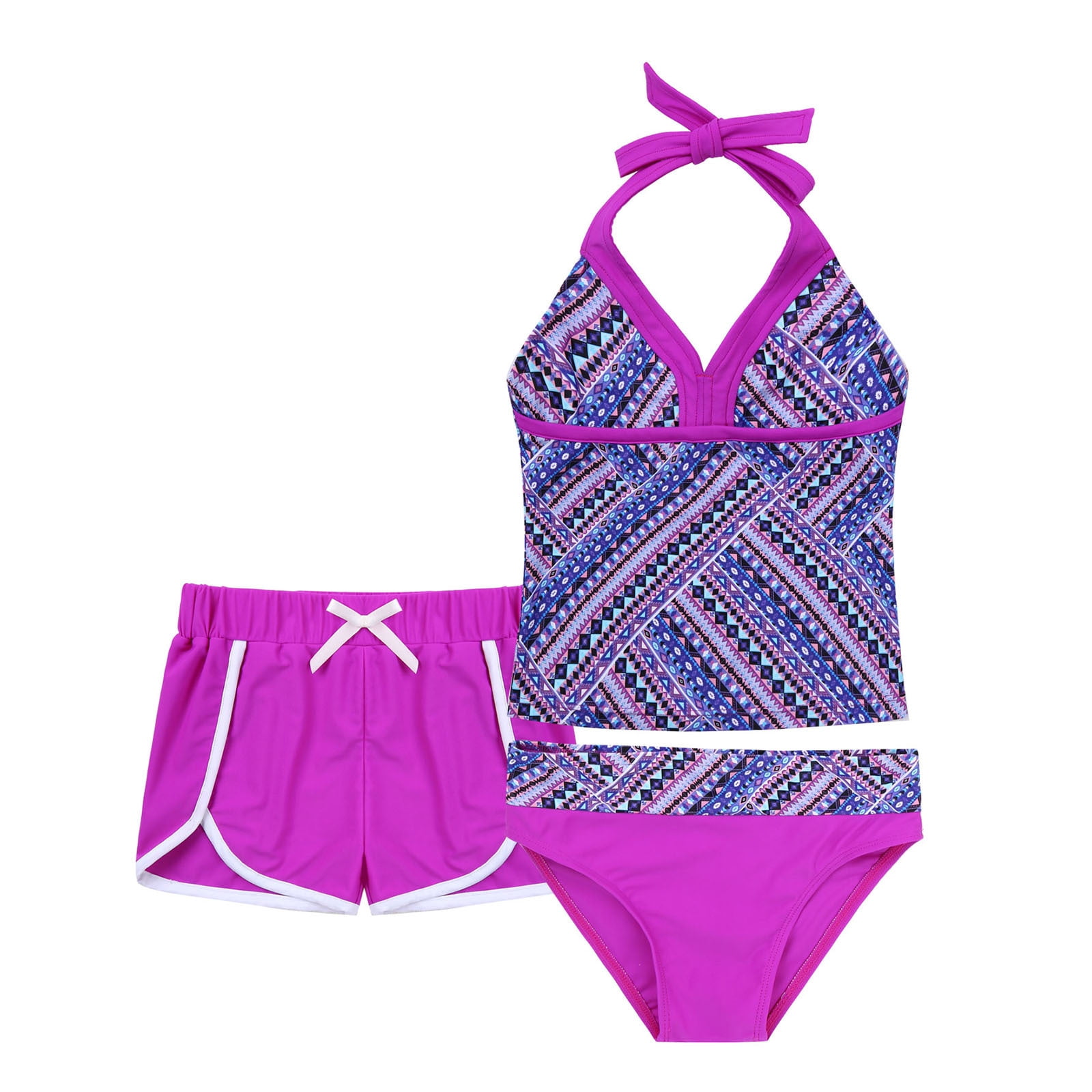 MSemis Kids Girls Fashion Printed Tankini Suit - Walmart.com