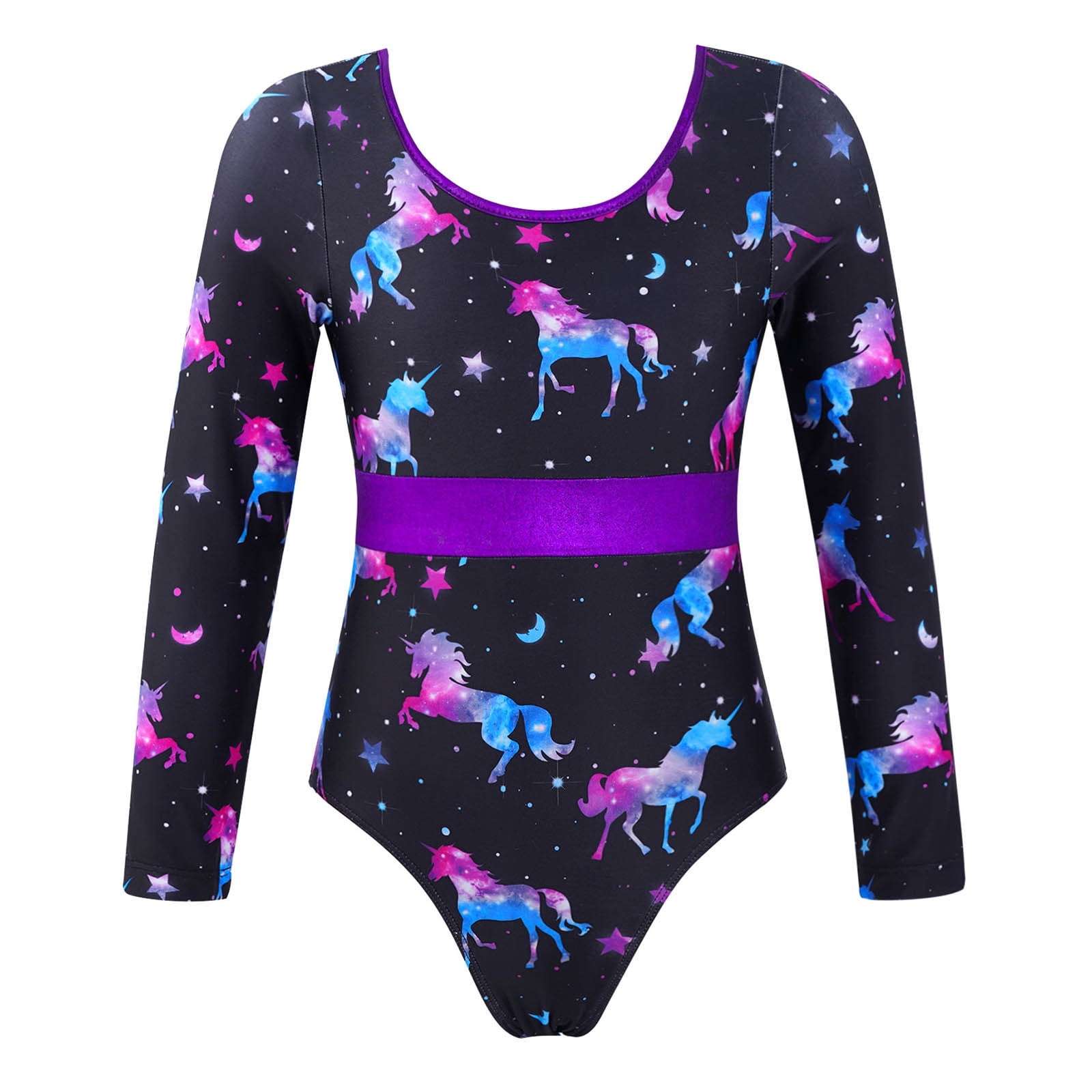 MSemis Kids Girls Gymnastic Leotard Unitard Ballet Dance Bodysuit ...