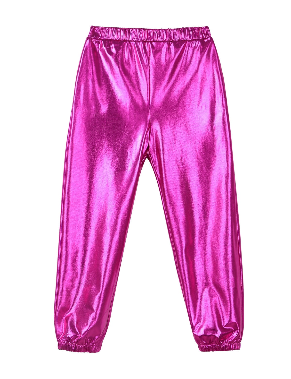 MSemis Kids Girls Shiny Dance Trouser Children Pants Hip Hop Street ...