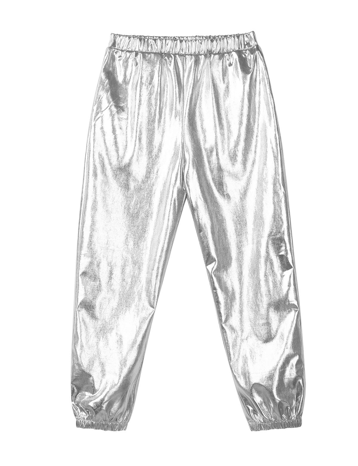 MSemis Kids Girls Shiny Dance Trouser Children Pants Hip Hop Street ...