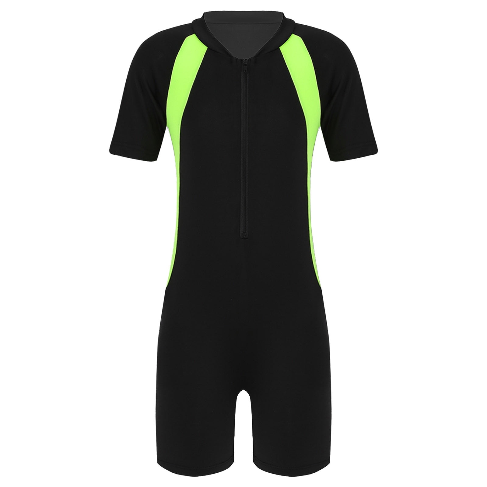 MSemis Unisex Boys Girls Rash Shirt One Piece Tankini Short Sleeve ...