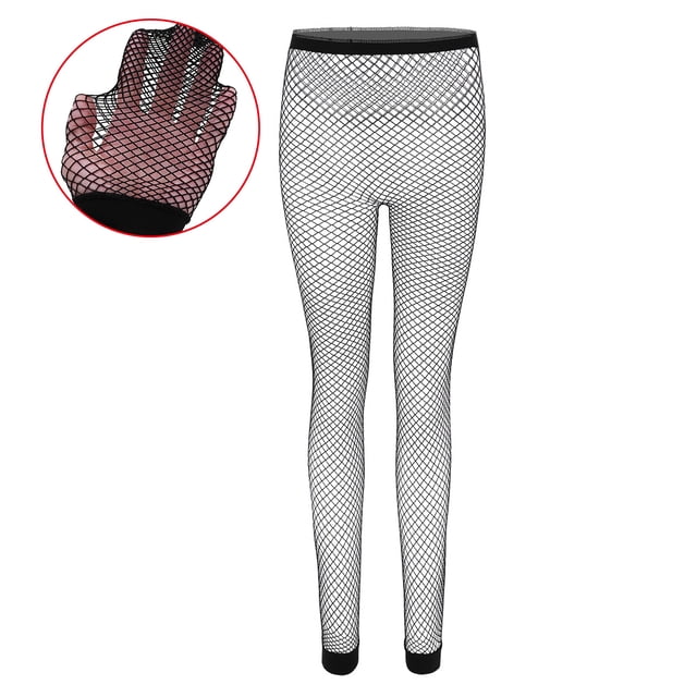 MSemis Women's Fishnet Tights High Waist Stockings - Walmart Business ...