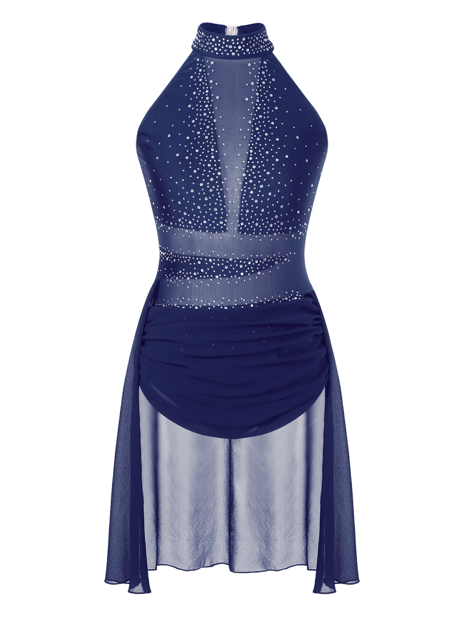 MSemis Women's Lyrical Dance Costume Modern Contemporary Dance Dress ...