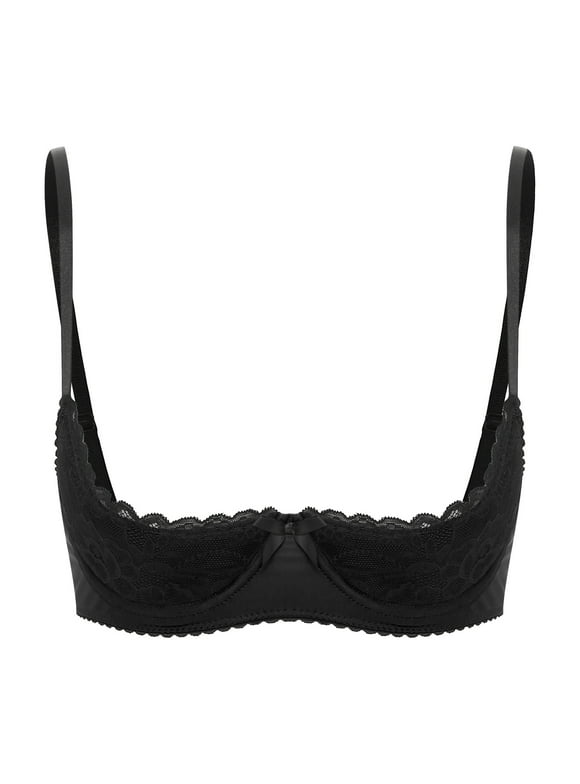 Open Cup Lace Bra