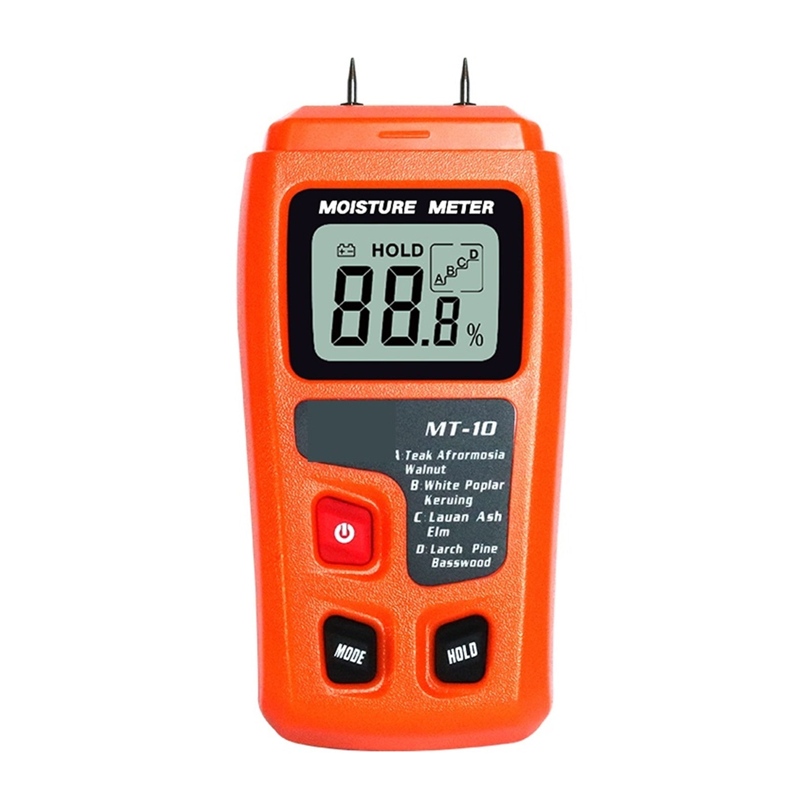 MT-10 EMT01 Wood Moisture Meter Wood Humidity Tester Hygrometer Timber ...