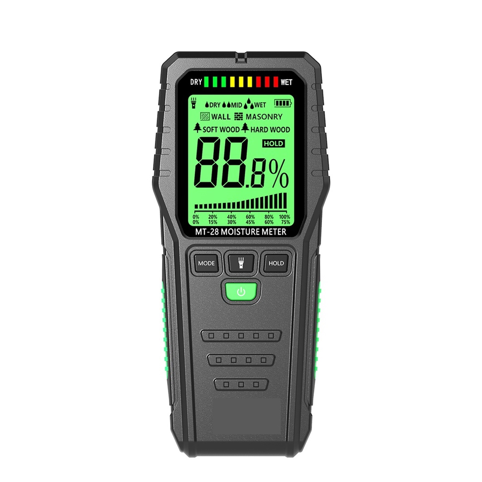 MT-10 EMT01 Wood Moisture Meter Wood Humidity Tester Hygrometer Timber ...