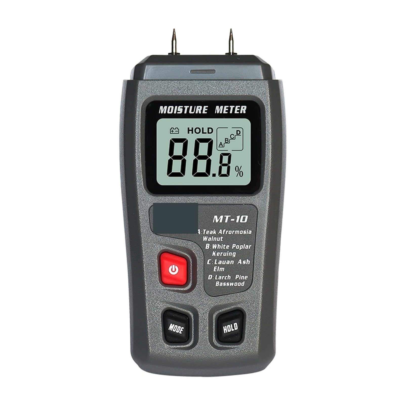 MT-10 EMT01 Wood Moisture Meter Wood Humidity Tester Hygrometer Timber ...