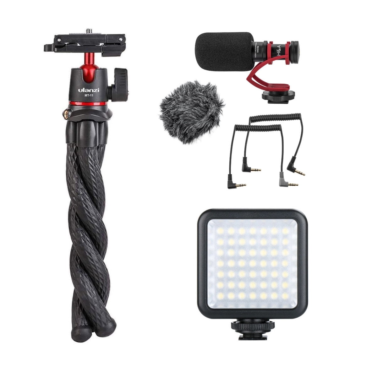 Ulanzi MT-11 Multifunctional Octopus Flexible Tripod with Ball Head ...