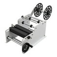 MT-30 Manual Labeling Machine Label Maker Printer Round Bottle Label ...