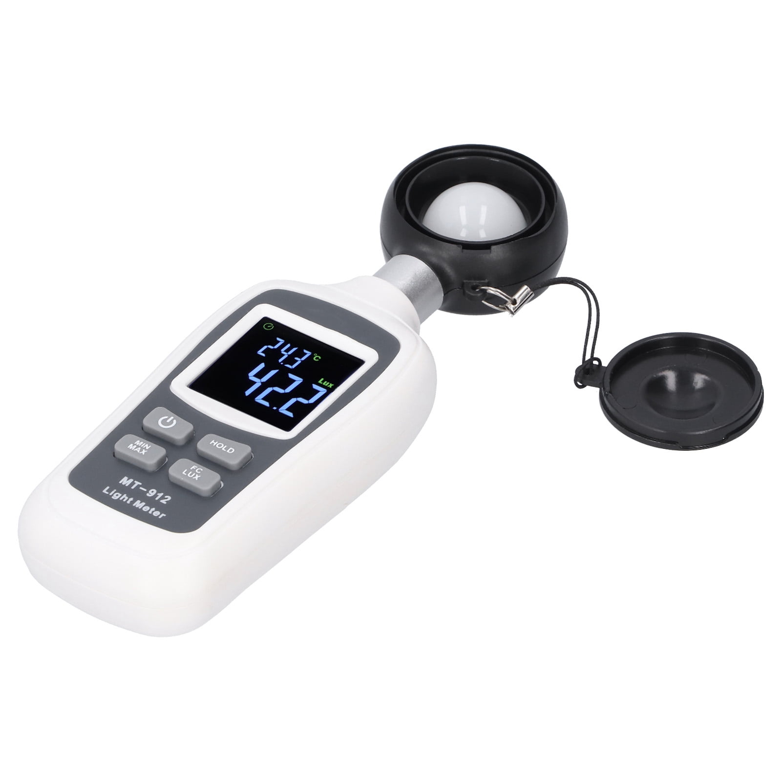 MT‑912 Handheld Digital Light Meter LCD Mini Luxmeter Luminometer ...