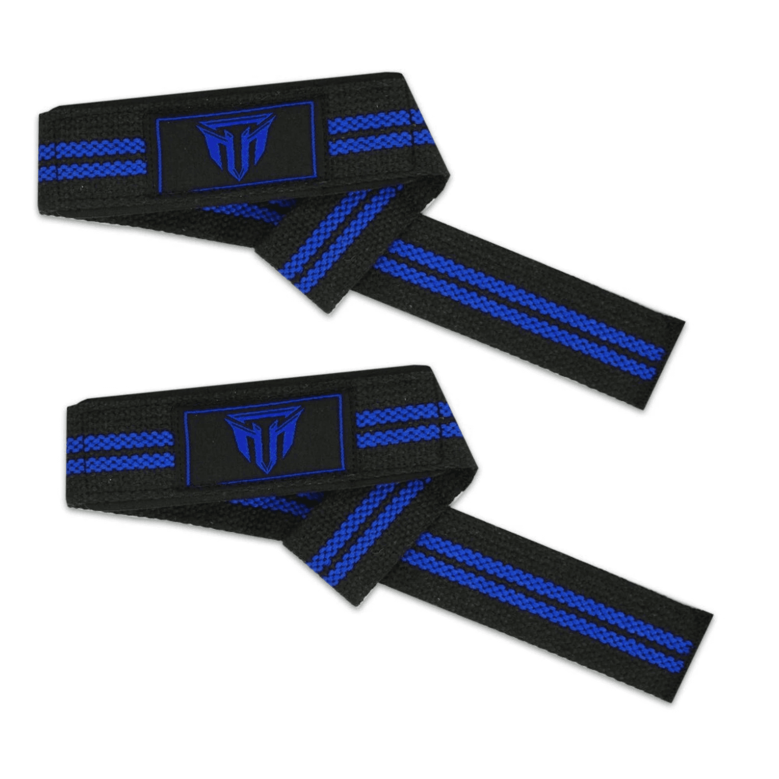 MT Blue Powerlifting Padded Wrist Support Cotton Strap for Men & Women ...