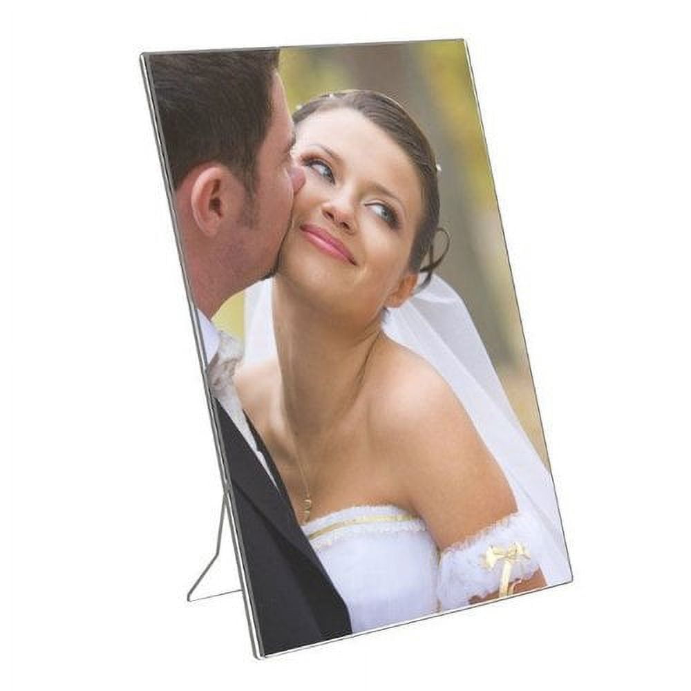 MT Displays Acrylic Photo Frame with Support Portrait - Walmart.com