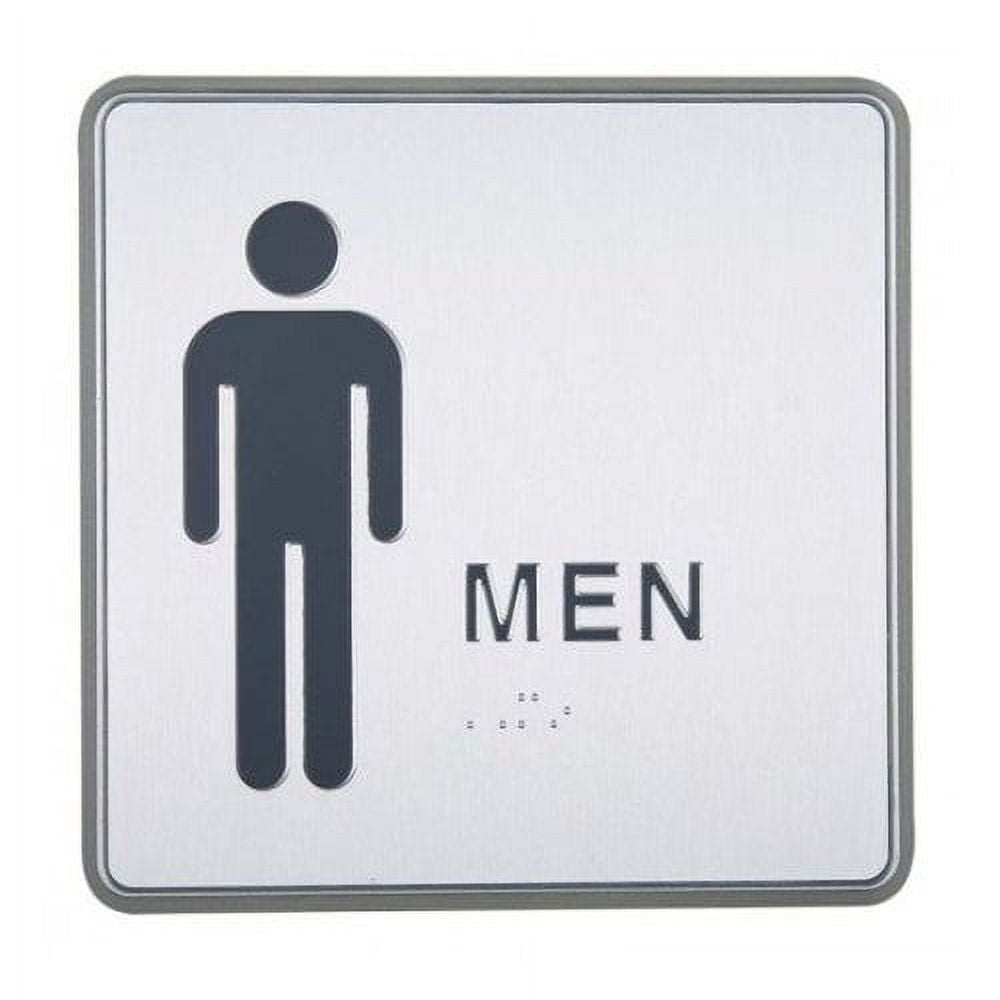 MT Displays Aluminum Restroom Sign for Men - Walmart.com