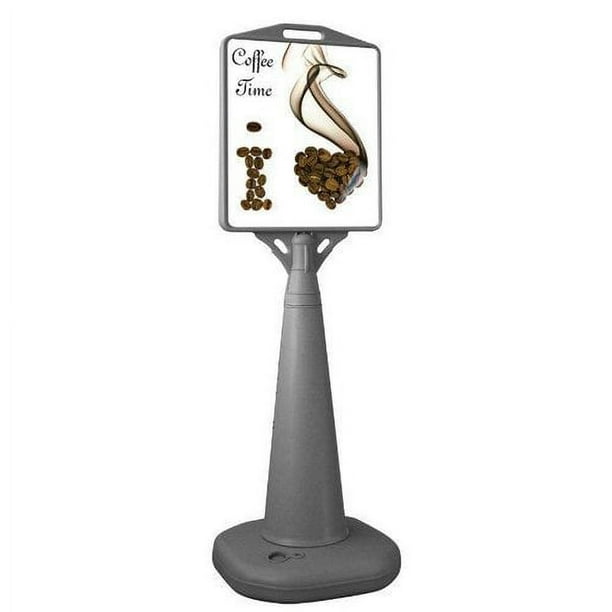 MT Displays Pyramid Sidewalk Sign - Walmart Business Supplies