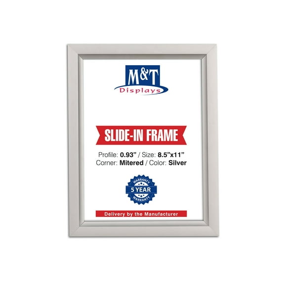 MT Displays Slide Metal Standard Picture Frame - Walmart.com