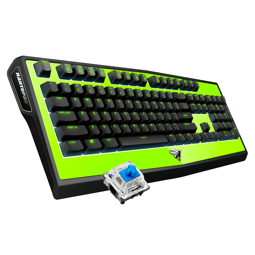 MT Mechanical Gaming Keyboard with Blue Switches - Walmart.com