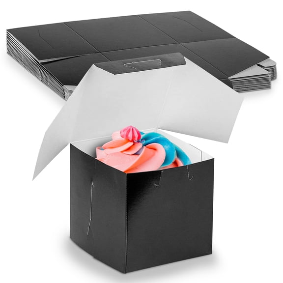 Shop White and Kraft Cupcake Gift Boxes for Parties and Occasions