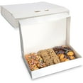 MT Products White Cookie Box - 15" x 11.5" x 2.25" Bakery Boxes - Pack of 15 - Walmart.com