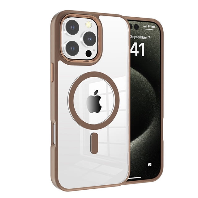 MT Series Clear Magnetic Case for iPhone 16 Pro Max with Additional ...