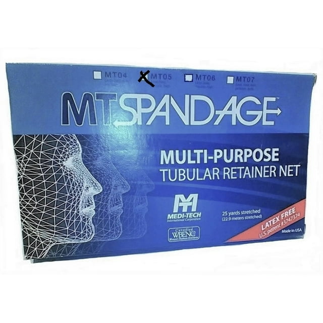 MT Spandage Tubular Elastic Retainer Net, Size 5, 25 Yards - 1 Each ...