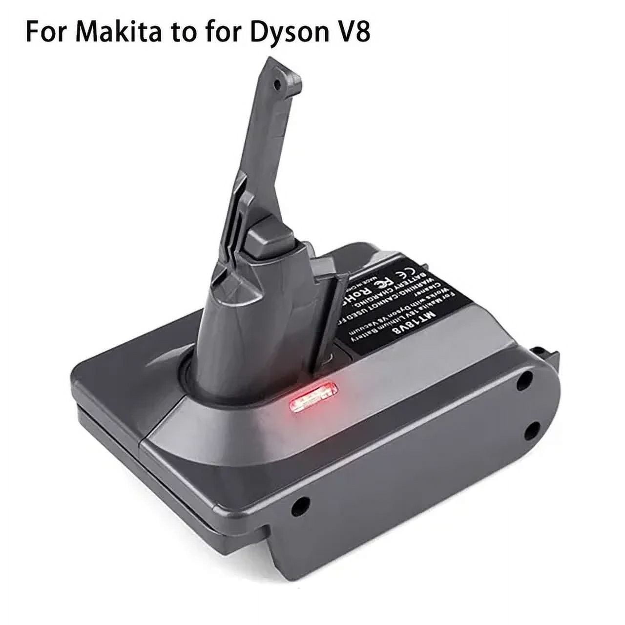 MT18V6 Battery Converter Adapter For Makita 18V Li-ion Battery Convert ...