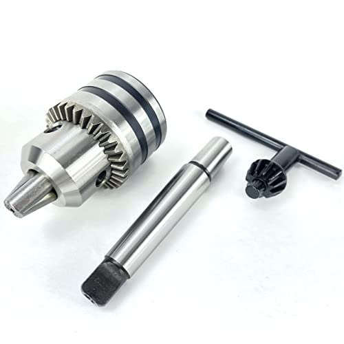 MT2 HEAVY DUTY 5/8" (16mm) Drill Press Chuck with Morse Taper 2 Adapter ...